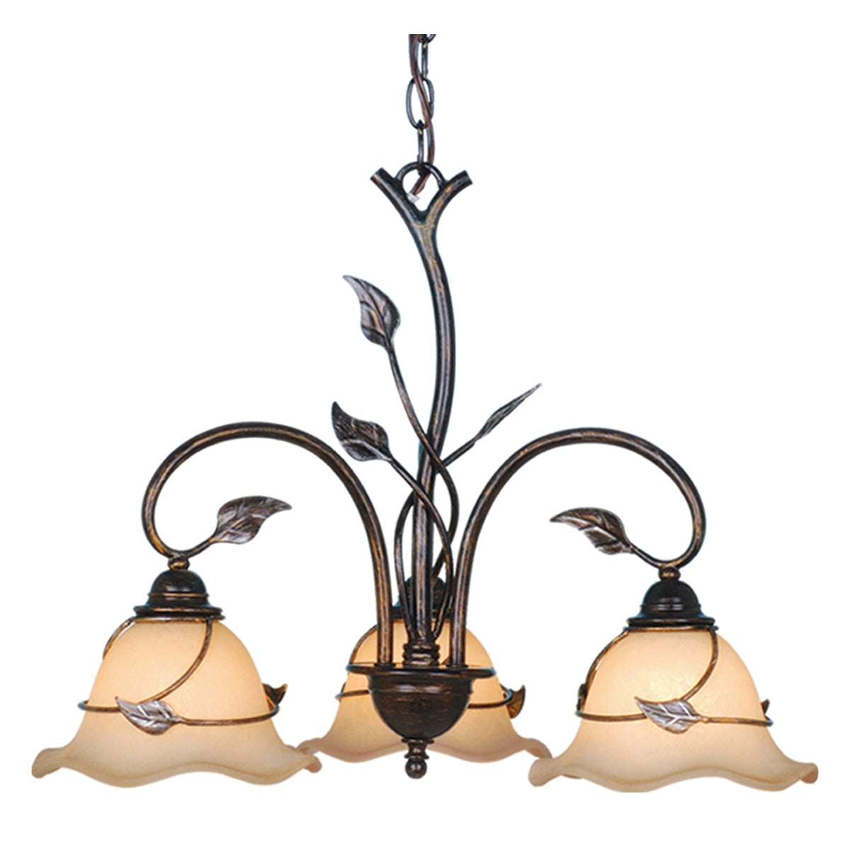 Vaxcel Vine 3L Chandelier Oil Shale CH38803OL – Luminary Decor