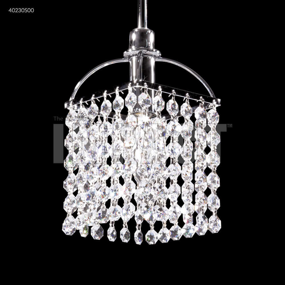 James R Moder Contemporary Single Light Austria Crystal Pendant 40230S ...